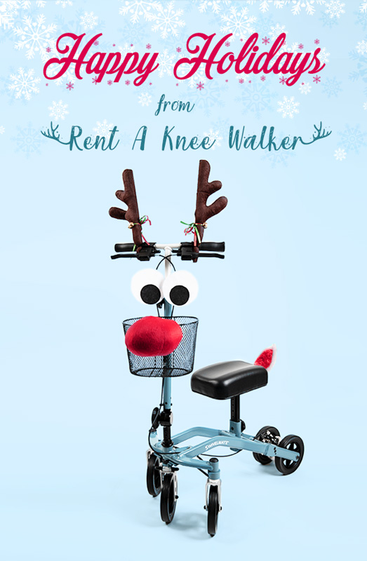 Decorated Knee Scooter